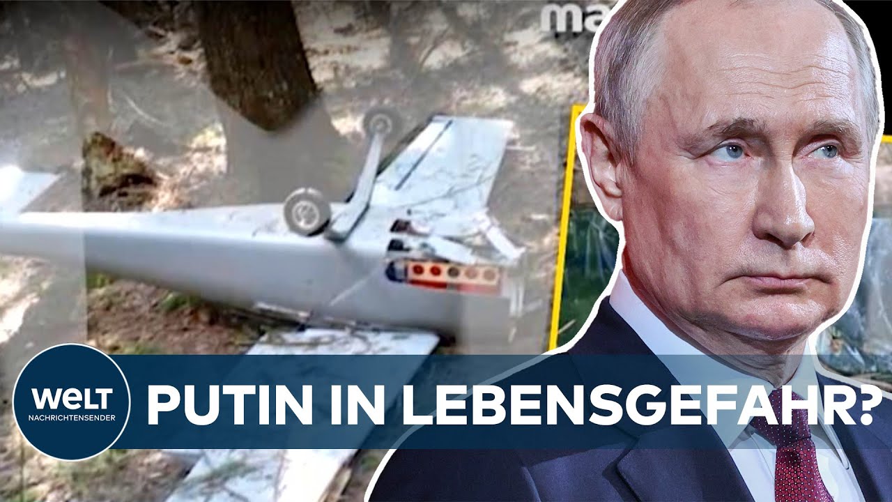 KILLER-DROHNE GEGEN PUTIN: Russischer Präsident entgeht möglicherweise ...