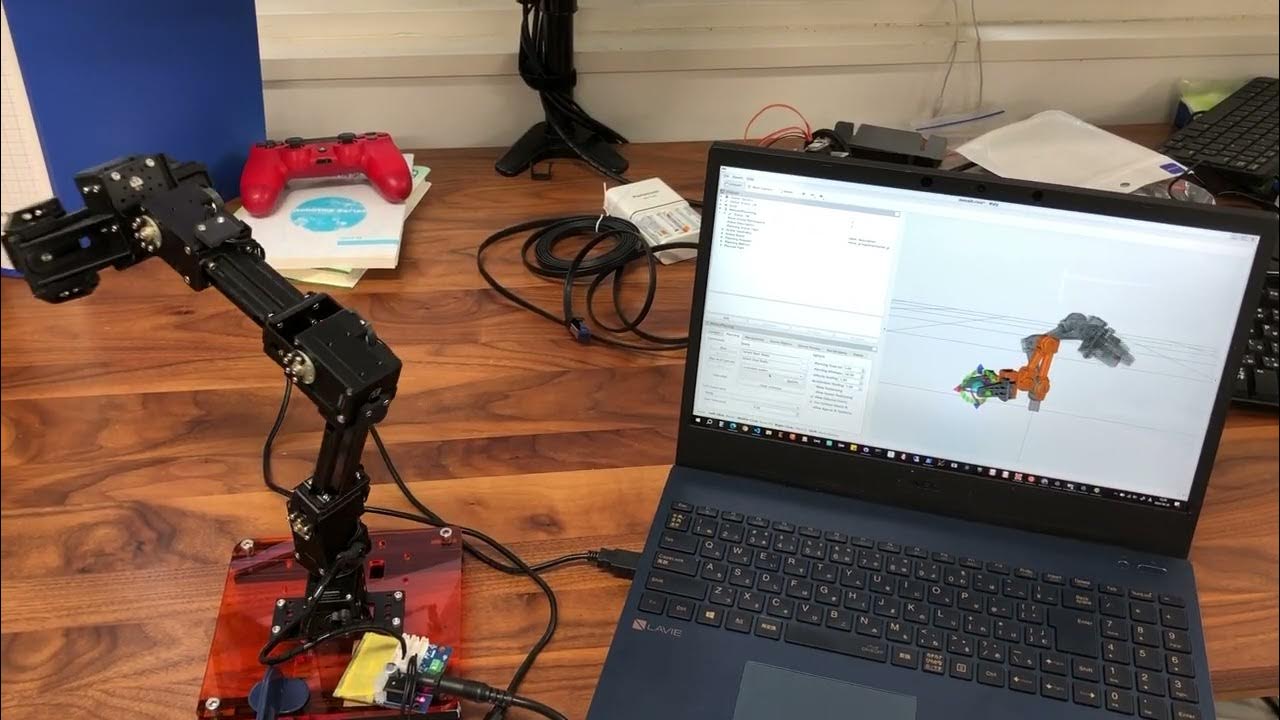 【ROS】MoveItでOpen Manipulatorの操作 - YouTube