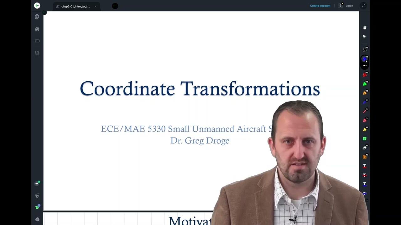 00 1 Basic Coordinate Transforms - YouTube