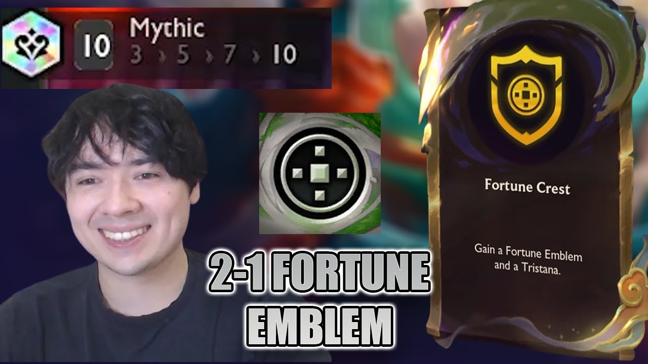 At 2-1 I picked a Fortune Emblem, but Loot Subscription gave me 10 ...