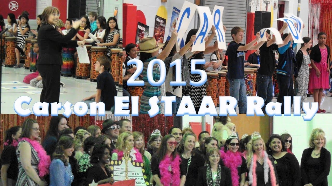 Texas Pep Rally School Show/STAAR {2015} - YouTube