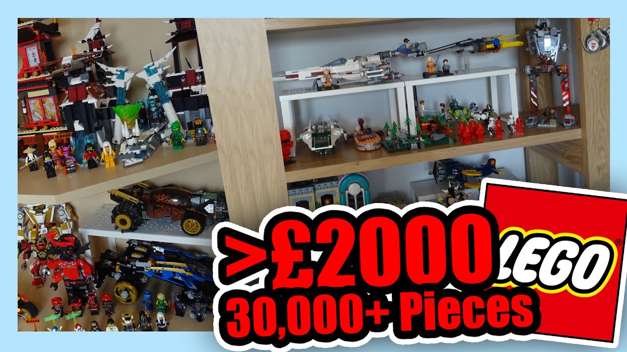 This £2000+ LEGO Collection has over 30,000 Bricks! - YouTube