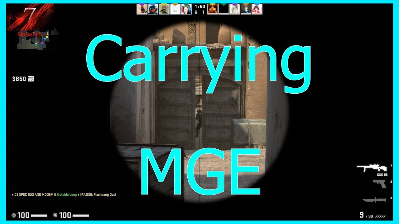 CSGO How to Carry Master Guardian Elite Rank - YouTube