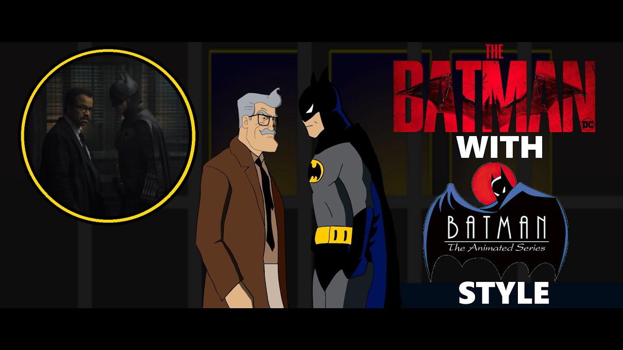 The Batman scene with Batman TAS style - YouTube