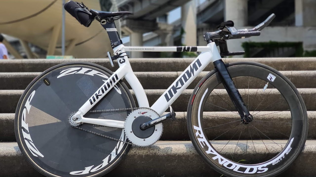 [픽시] 언노운 LV3 짚,레놀 휠셋 잔차소개 - YouTube