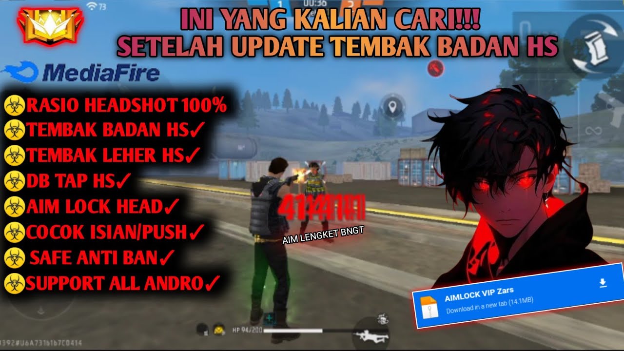 REGEDIT FF AUTO HEADSHOT| PANEL FF | CONFIG FF AUTO HS | OBB FF AIMLOCK, FF MAX,ORI ANTI BANNED ...