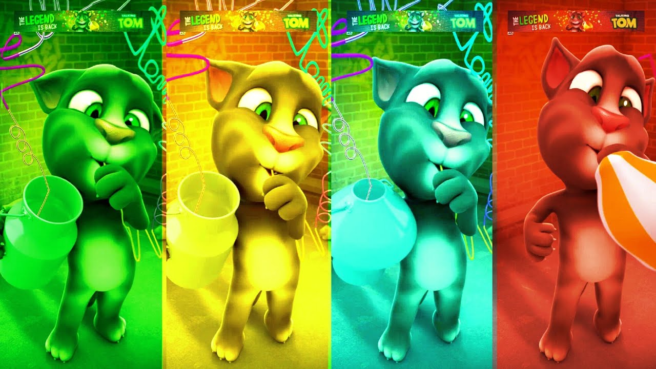 Talking Tom - Funny Gameplay By Tom Fan #2 - YouTube