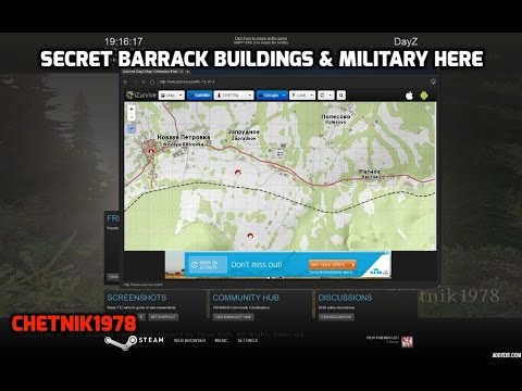 Secret Barrack Buildings & Military Loot Spawn Location - DayZ ...