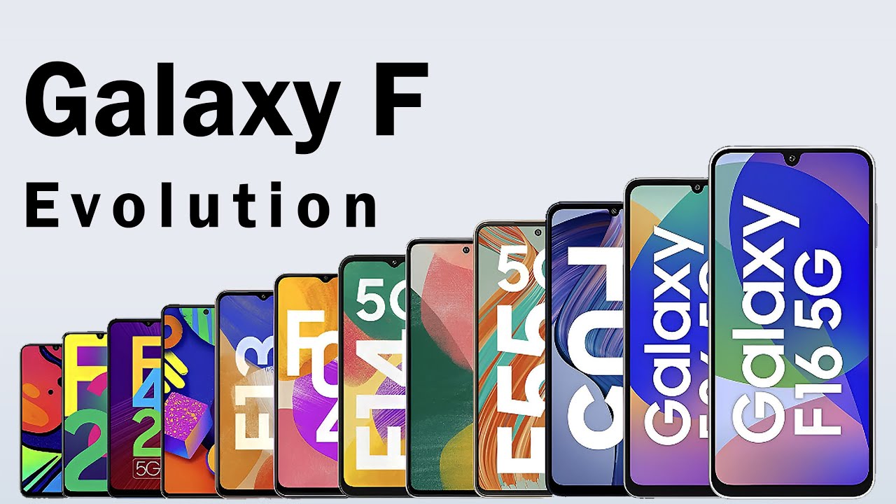 Evolution of Samsung Galaxy F Series | From F41 to 2025 Models! - YouTube