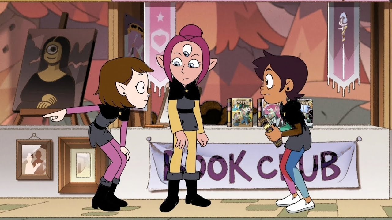 The Amity Has a Natural Hair Color "Spill It Hermosa" (The Owl House ...