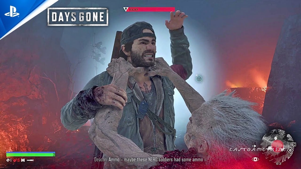 Days Gone PS4 - WHAT IT TAKES TO SURVIVE | DEACON ST. JOHN VS REACHER ...
