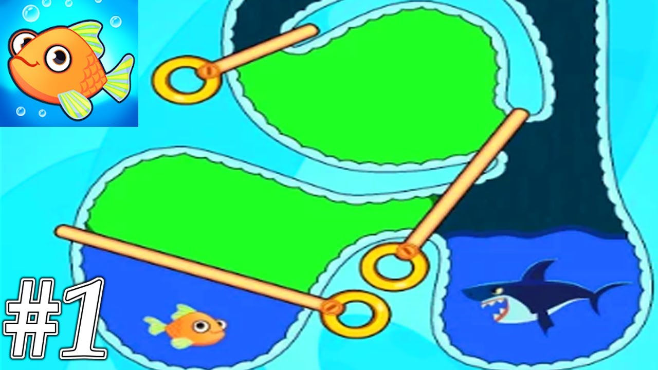 Save The Fish - Gameplay Walkthrough Part 1 All Levels 1-40 (ios ...