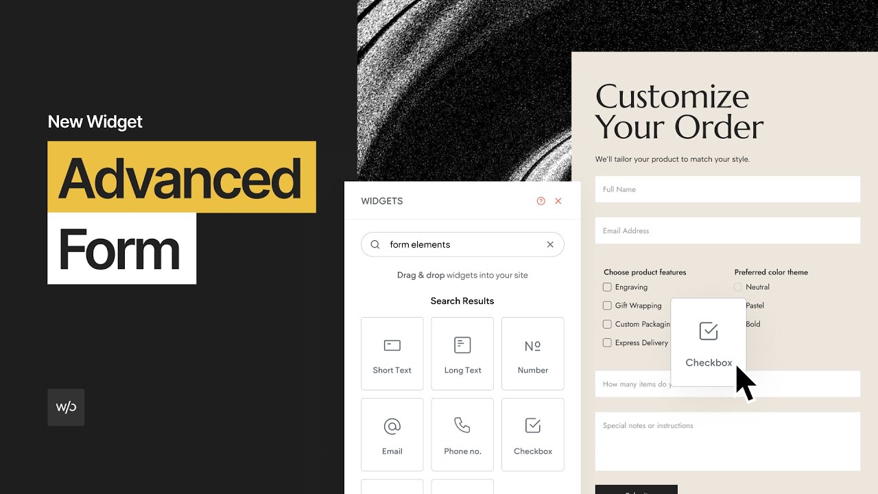 Build Custom Forms Without Layout Limits – Advanced Form Widget - YouTube