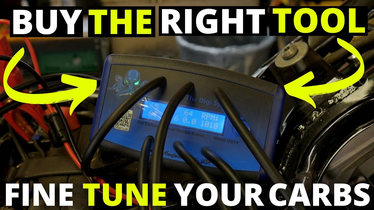 Motorcycle Carburetor Syncing Made Easy - YouTube