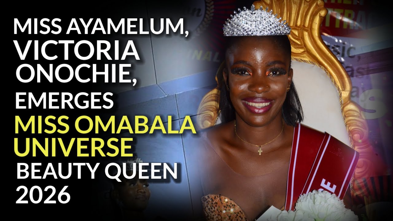 Miss Ayamelum, Victoria Onochie, Emerges Miss Omabala Universe Beauty ...