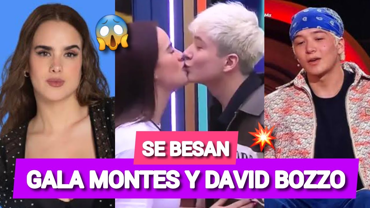 GALA MONTES Y DAVID BOZZO SE BESAN EN LA CASA DE LOS FAMOSOS MÉXICO ...