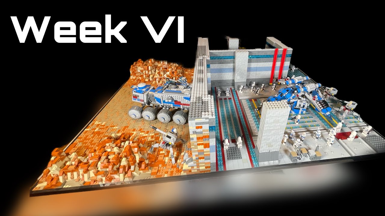 Building a LEGO 501st Army Base - Week VI - YouTube