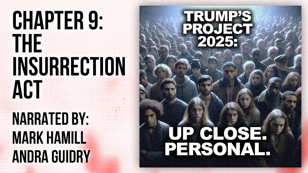 The Insurrection Act. | Trump's Project 2025: Up Close and Personal ...