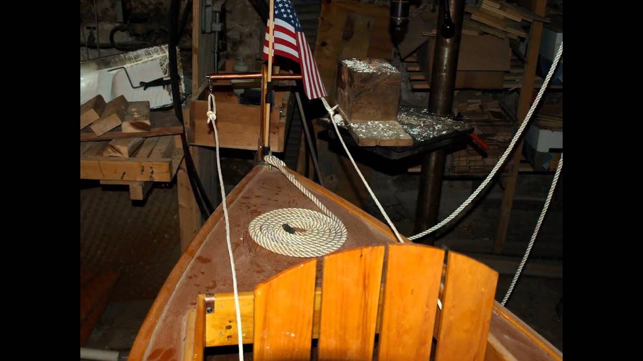 Quick and Dirty Foot Steering for a Canoe or Duckboat.avi - YouTube