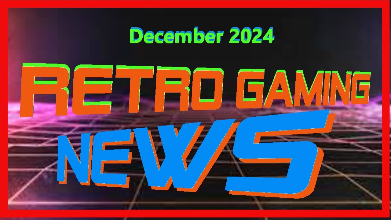 Retro Gaming News Dec 2023 January 2024 - YouTube
