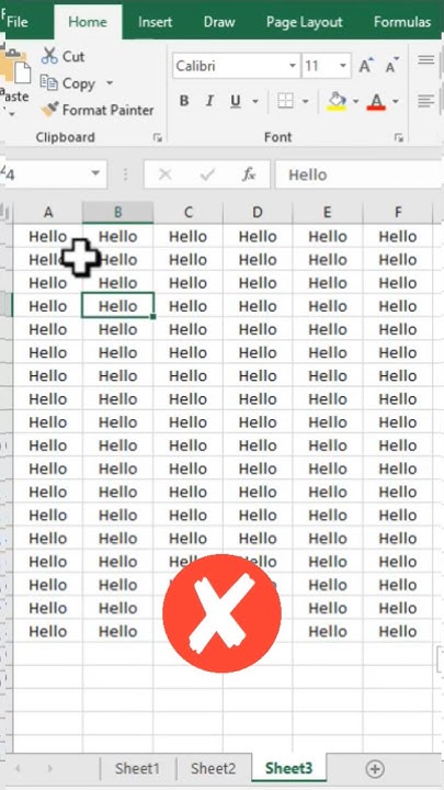 How to enter data on multiple sheets at once in Excel ?#shortvideo #newshorts #exceltricks # ...