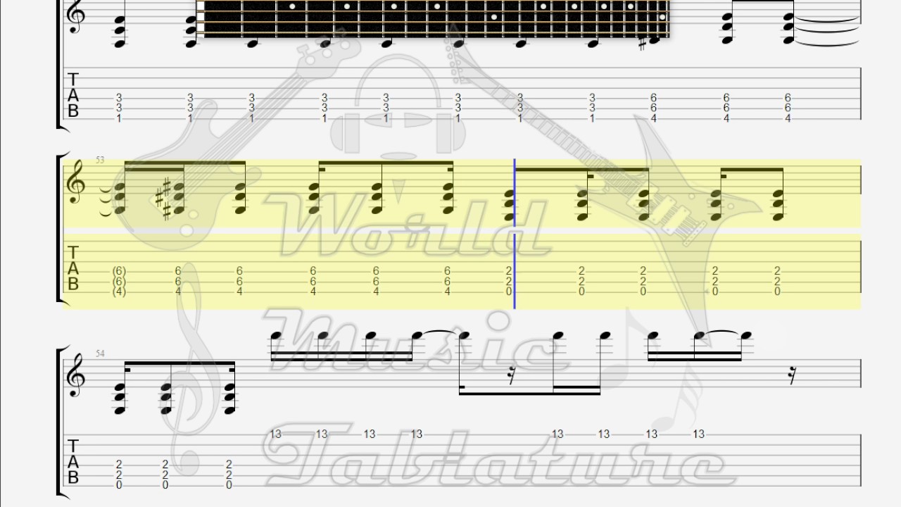 Entombed To ride, shoot straight and speak the truth GUITAR 2 TAB - YouTube