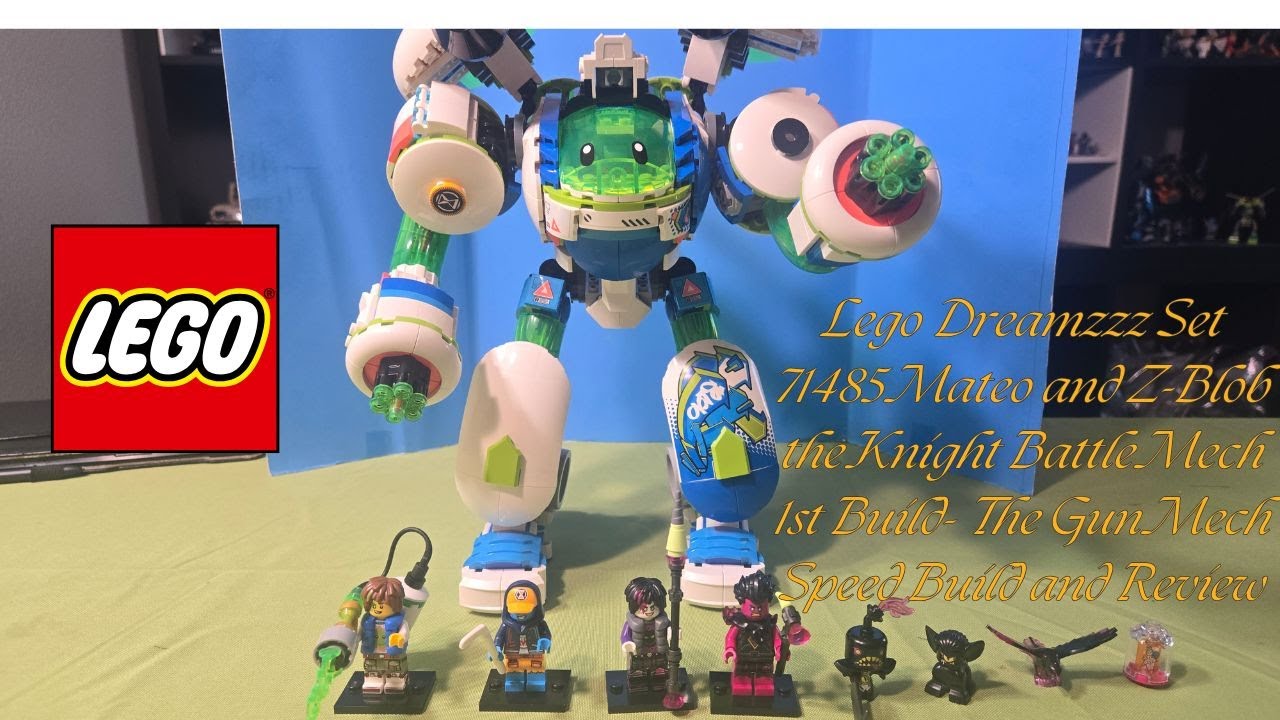 Lego Dreamzzz Set 71485 Mateo and Z-Blob the Knight Battle Mech 1st ...