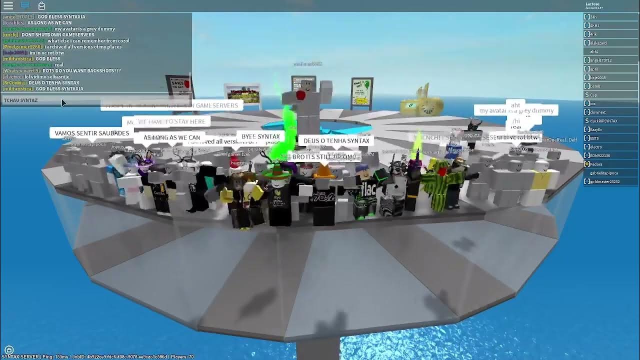 The Last Minutes of Syntax.eco (Roblox Revival) - YouTube