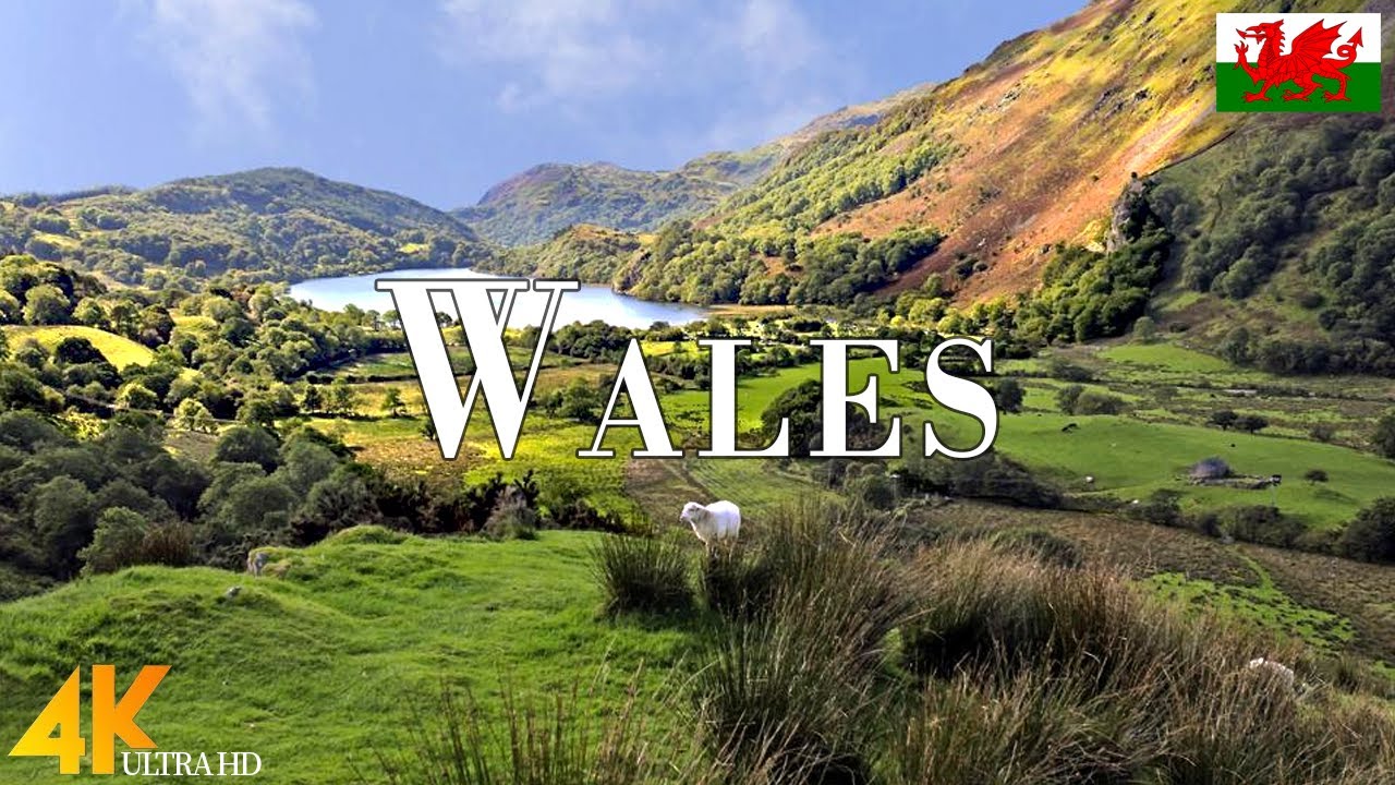 Wales 4K Ultra HD • Stunning Footage Wales, Scenic Relaxation Film with ...