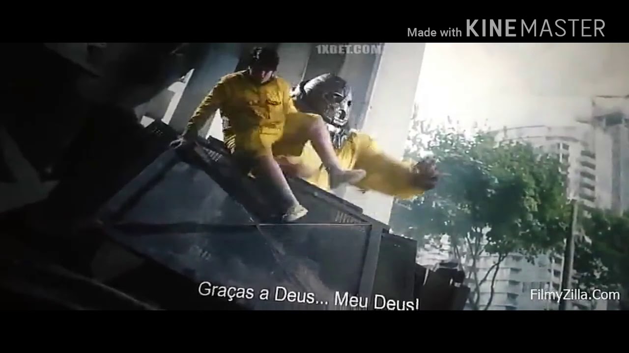 Deadpoil 2 juggernaut ,firefist ,deadpool, domino and al scene with ...