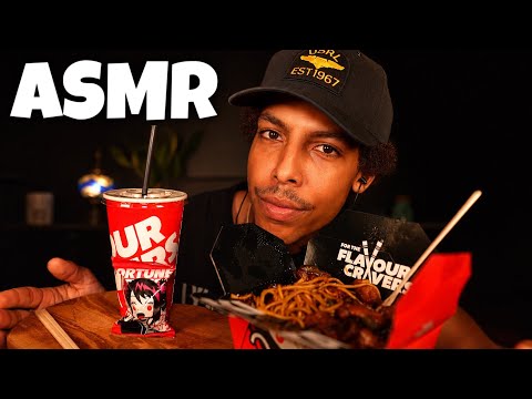 ASMR CHOPSTIX MUKBANG: Spicy Noodles, Chicken & More (Eating Sounds)