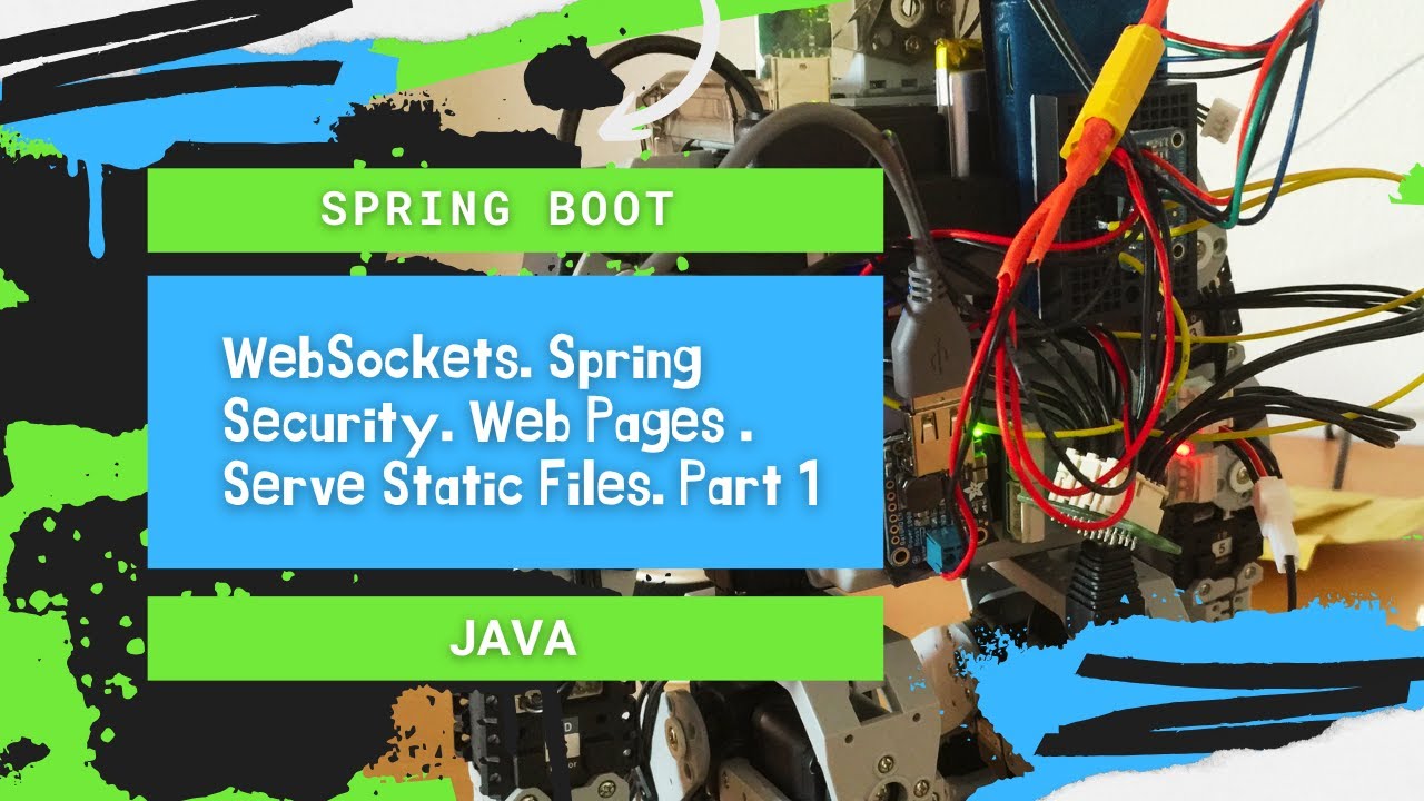Spring Boot. WebSockets. Spring Security. Web Pages. Serve Static Files ...