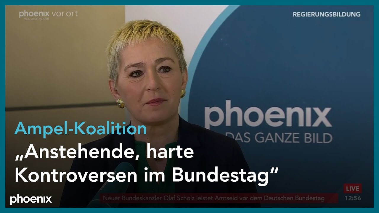 Prof. Sabine Kropp zur Vereidigung der Ampel-Koalition am 08.12.21 ...