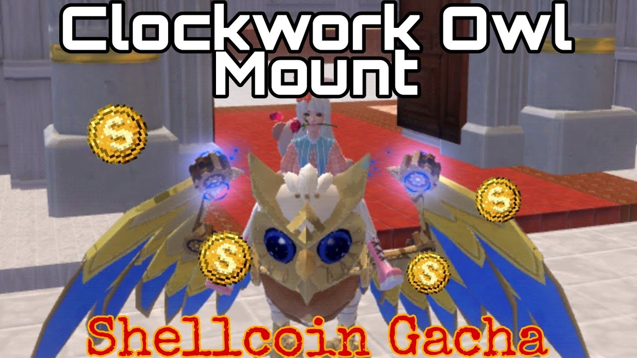 Clockwork Owl Mount | Shellcoin Gacha| Utopia: Origin - YouTube