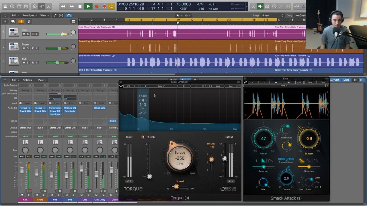 Mixing Kicks and Snare Drums that SMACK - YouTube
