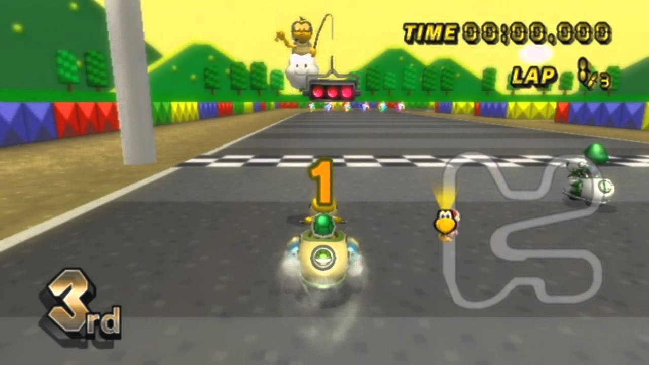 Mario Kart Wii Clouty's Fun Room | Quacker Cup - YouTube