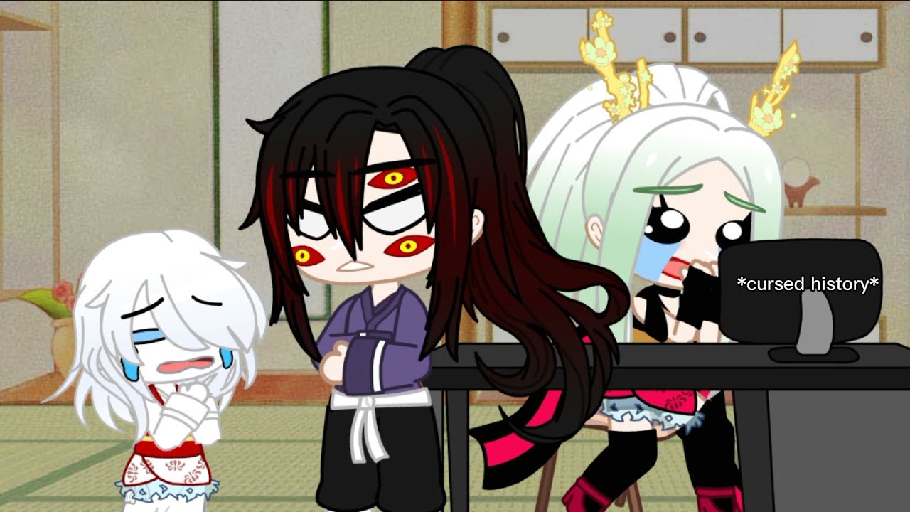 Rui has a cursed history || OUR AU || Kny || Gacha club - YouTube