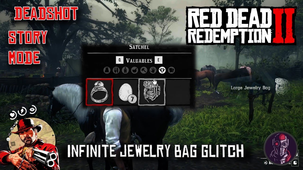 Infinite money | Infinite jewelry bag glitch | RDR2 - YouTube