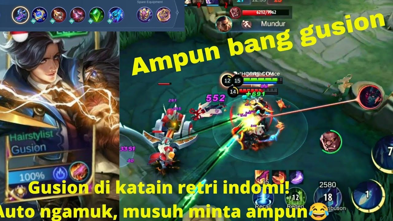 Game play gusion fast hand 🔥gusion revamp 🔥tutorial gusion #gusionmontage #gusion #Godiva ID #gs ...