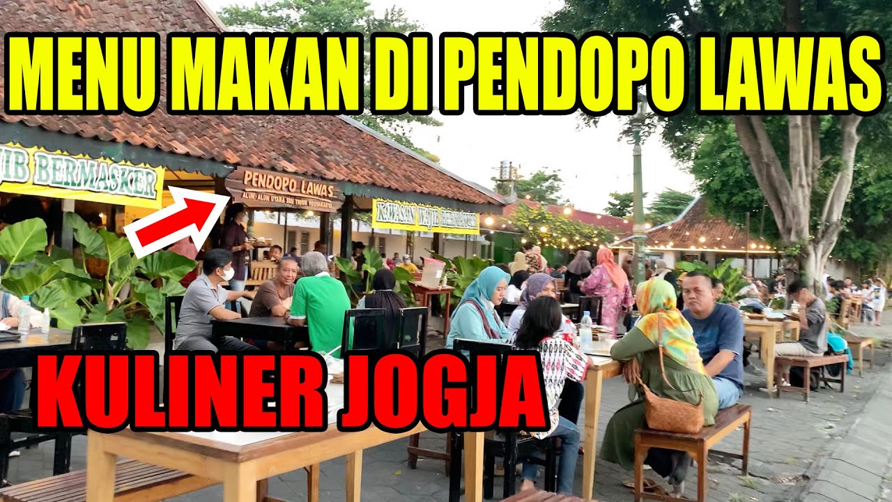 Pendopo Lawas Jogja Review Menu Makan - YouTube