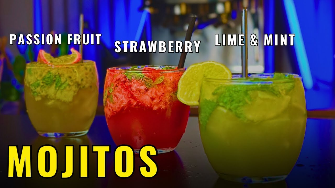 3 REFRESHING Mojitos & Recipes You Must Try Today! - YouTube