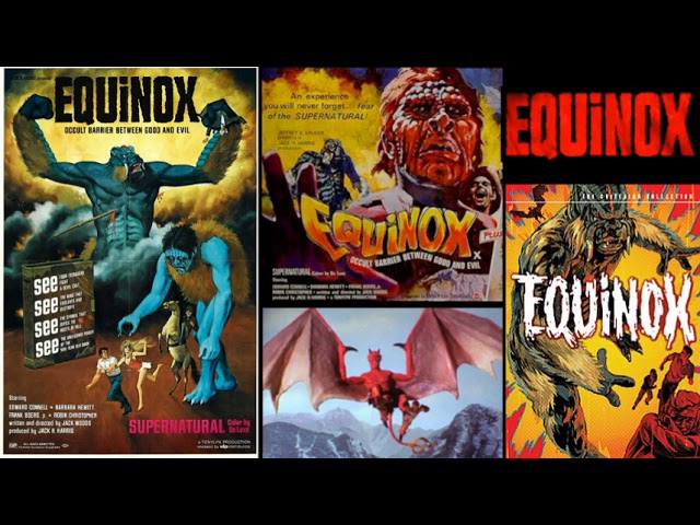 Equinox Movie 1970 Two Cover Variations Of Equinox/ The Beast (1970)