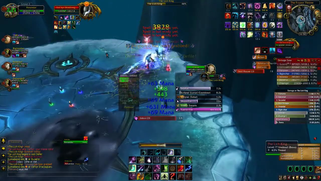 Lich king 10hc (Bane) - Reforge guild warmane server Solo tank solo ...