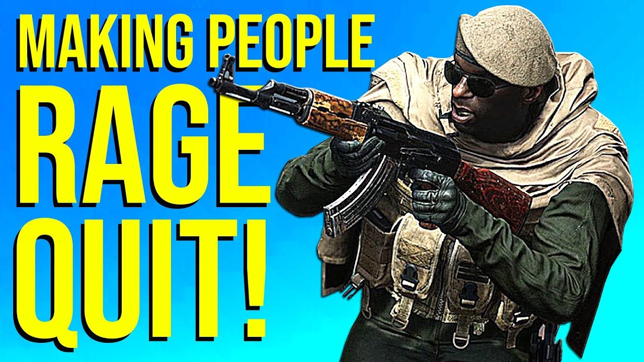 MAKING PEOPLE RAGE QUIT! - YouTube