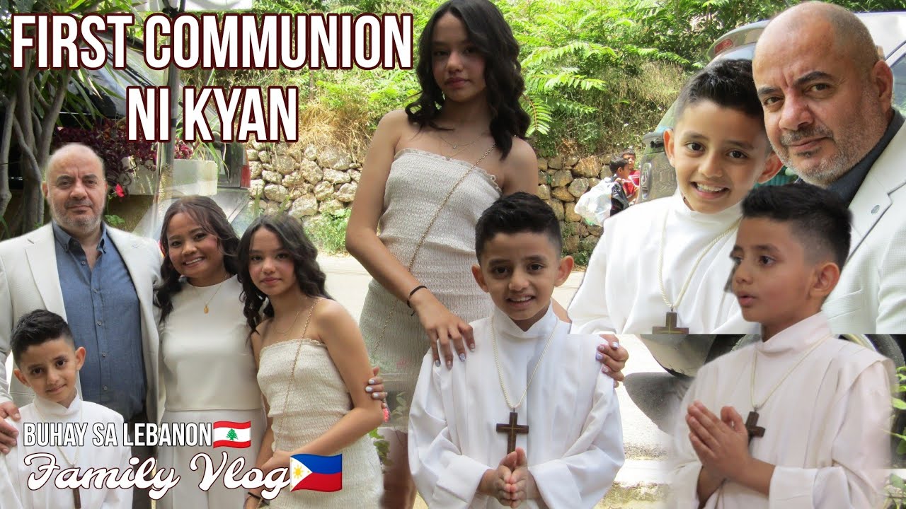 ANG ARAW NG FIRST COMMUNION NI KYAN EXCITED KAMING LAHAT - YouTube
