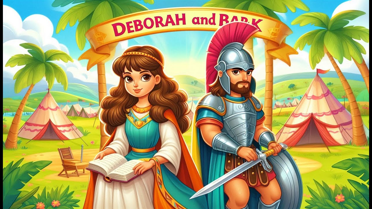 DEBORAH AND BARAK | bible stories for kids - YouTube