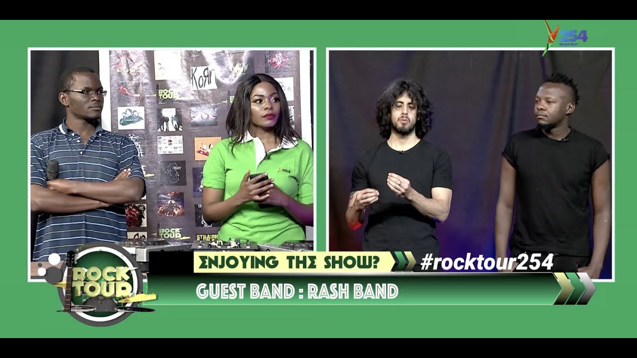 Rash Band Launch Their New Song On #Rocktour254 - YouTube