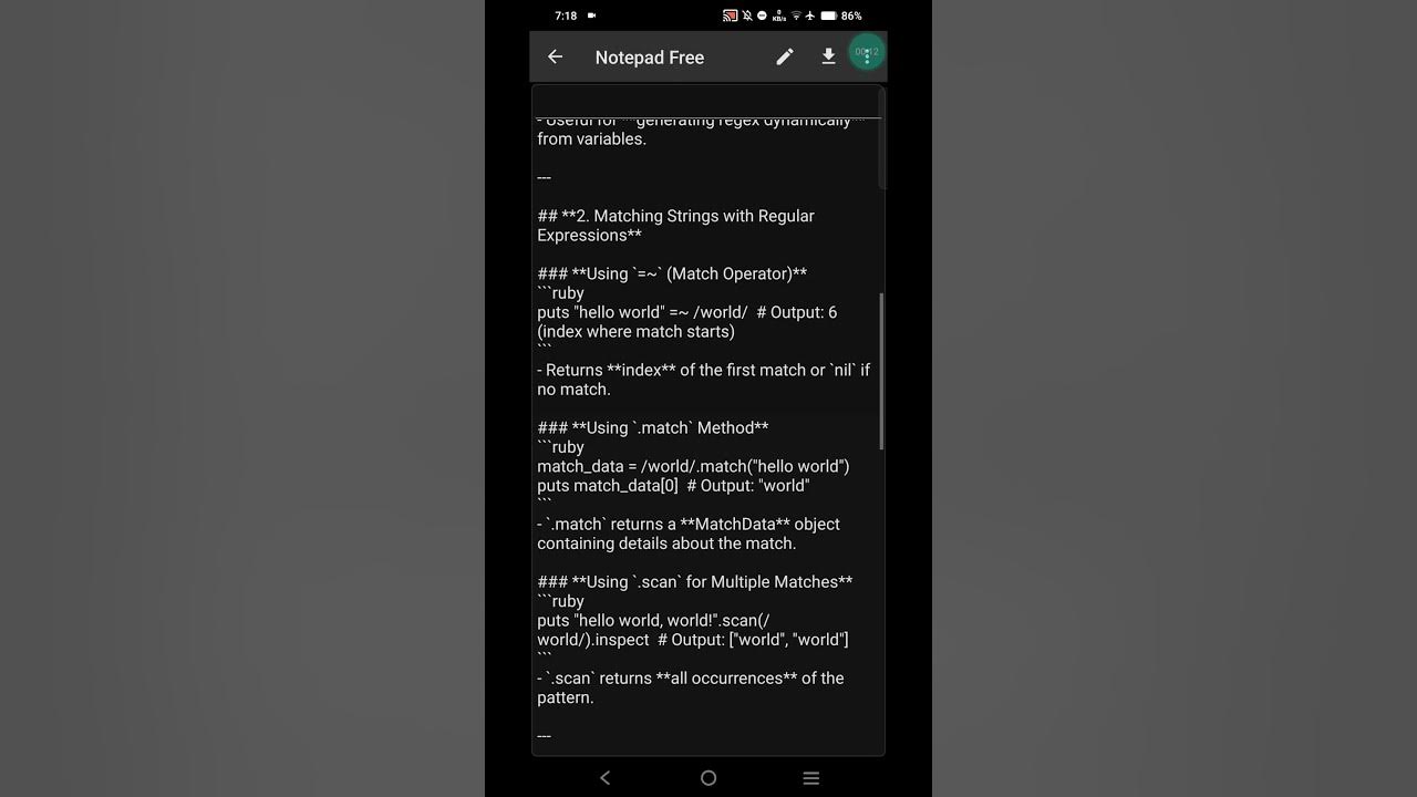 🔥 Ruby Regular Expressions (Regexp) Explained | Pattern Matching & String Manipulation - YouTube
