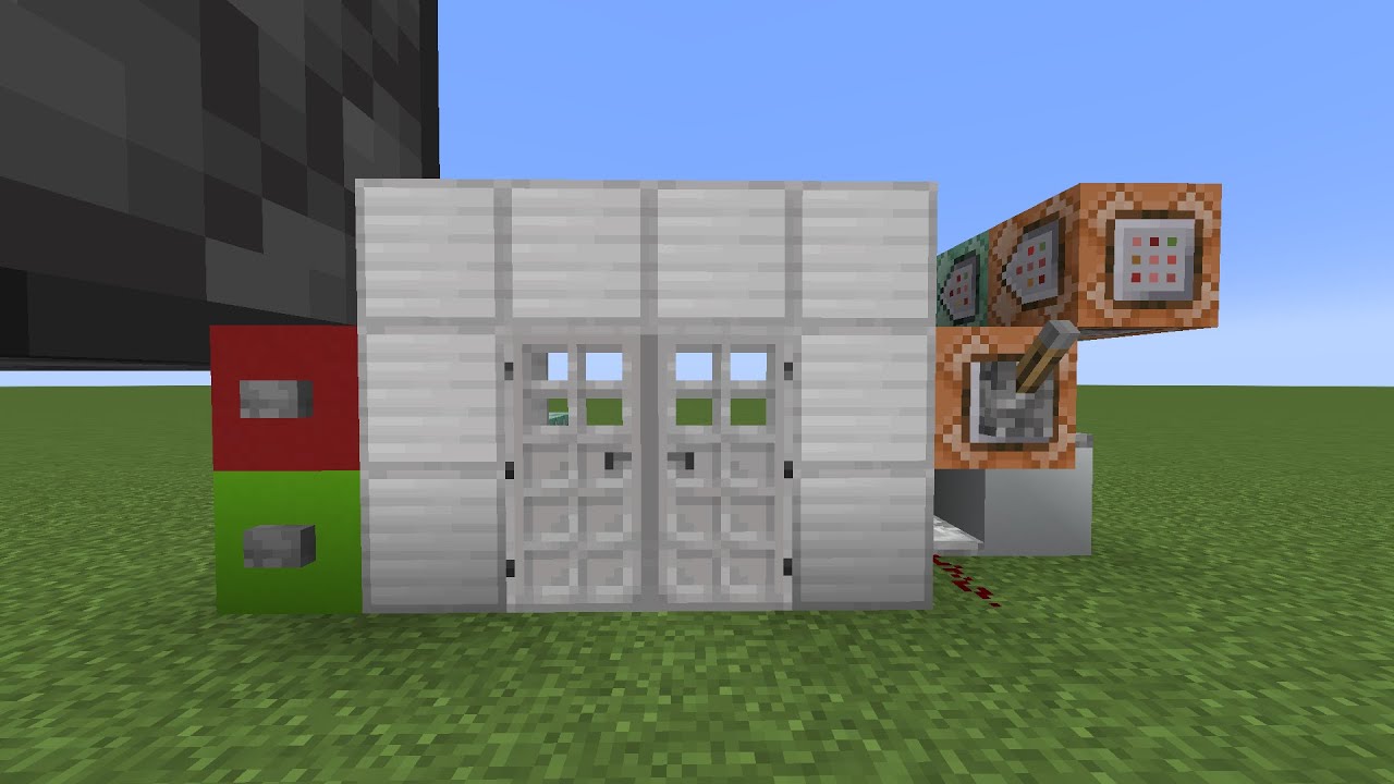 Sliding Doors using Block Displays - YouTube