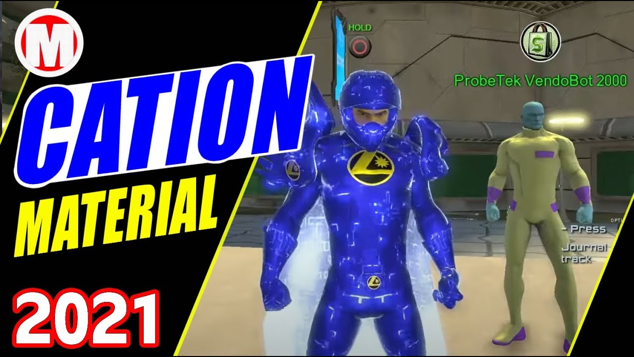 DCUO Cation Material - YouTube